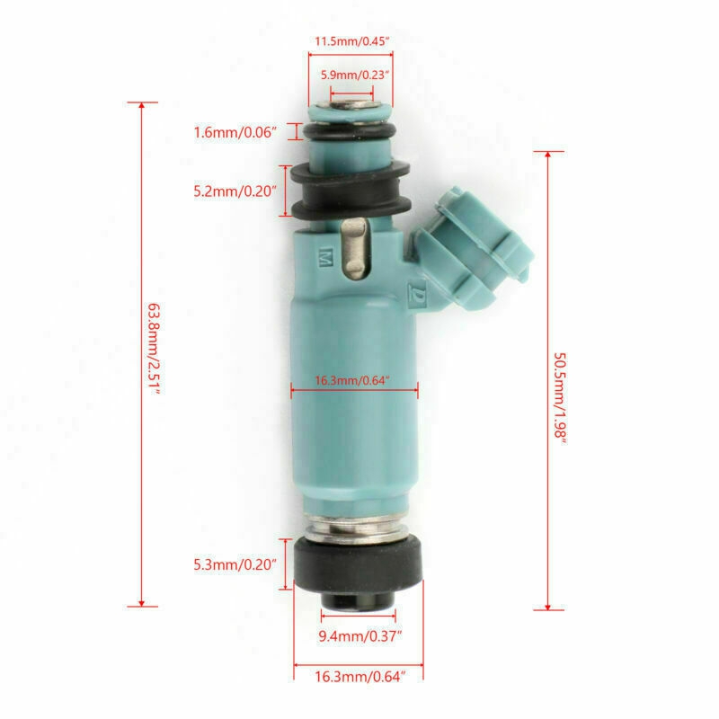 Car Fuel Injectors 400CC for Subaru Impreza WRX 2.0L 2002-2005 16611-AA521 195500-3920 ...