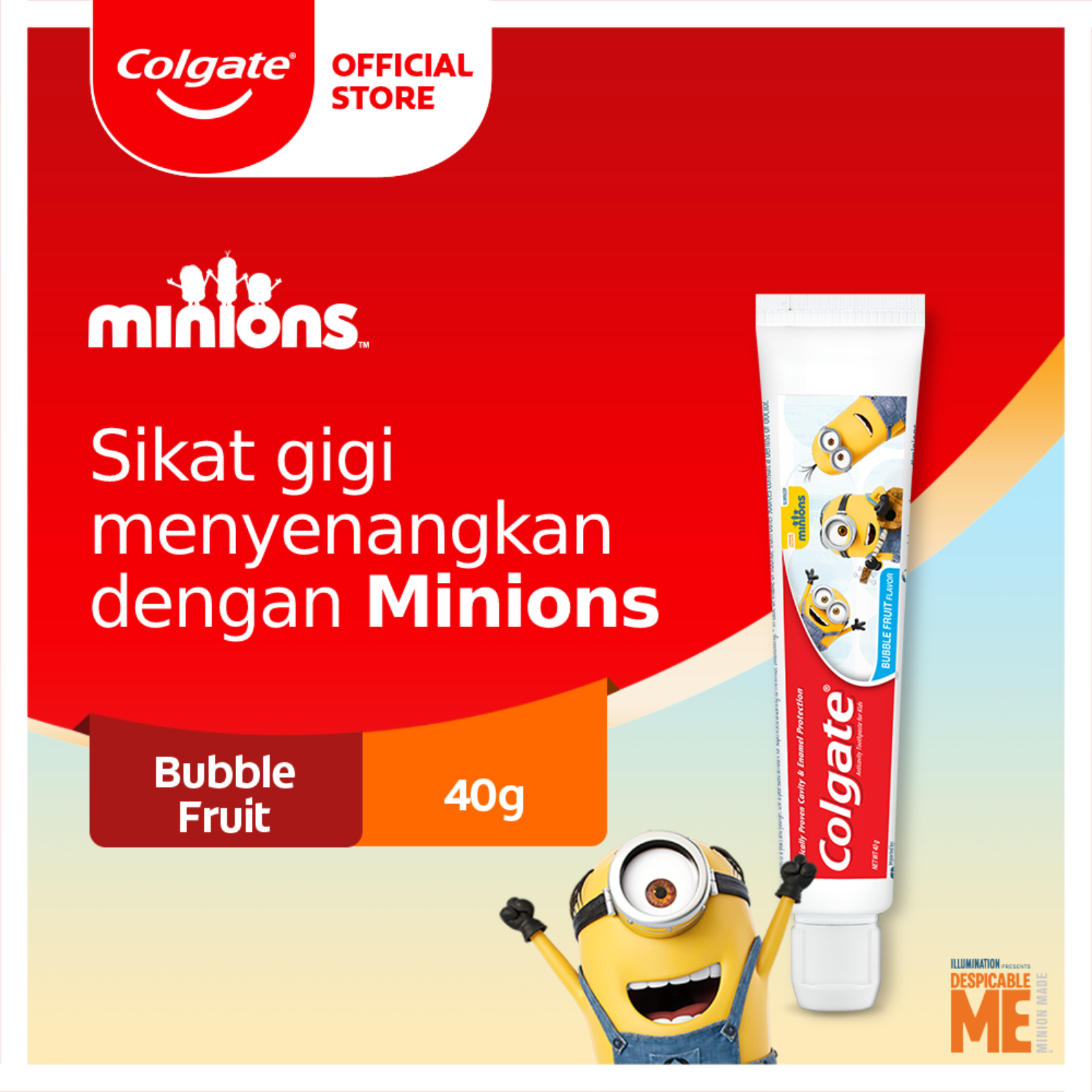 Colgate Kids Minions Toothpaste/Pasta Gigi 40 gr | Lazada Indonesia