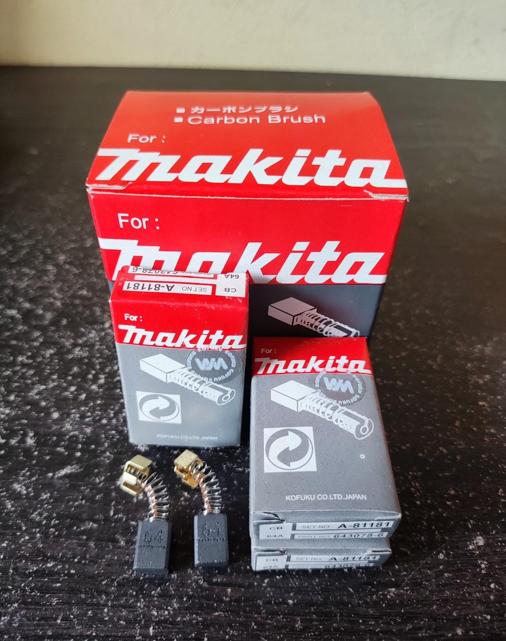 Carbon Brush untuk bor Makita maktec cb 64 areng spul | Lazada Indonesia