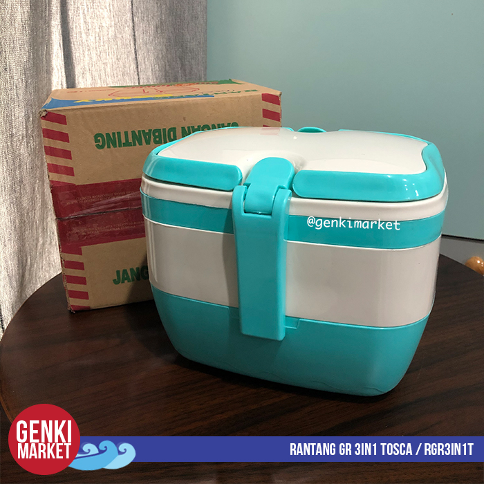 Rantang Makanan / Tempat Makanan 3 tingkat GR3in1 - Tempat Bekal ...