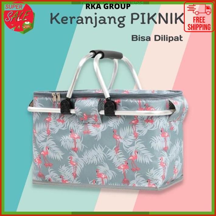 Tas Cooler Bag Keranjang Makanan Minuman Piknik Aluminium Foil Terbaik ...