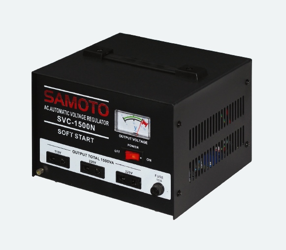 Stabilizer Samoto 1500va 900w 720w SVC1000N Stavolt AVR Servo Motor ...