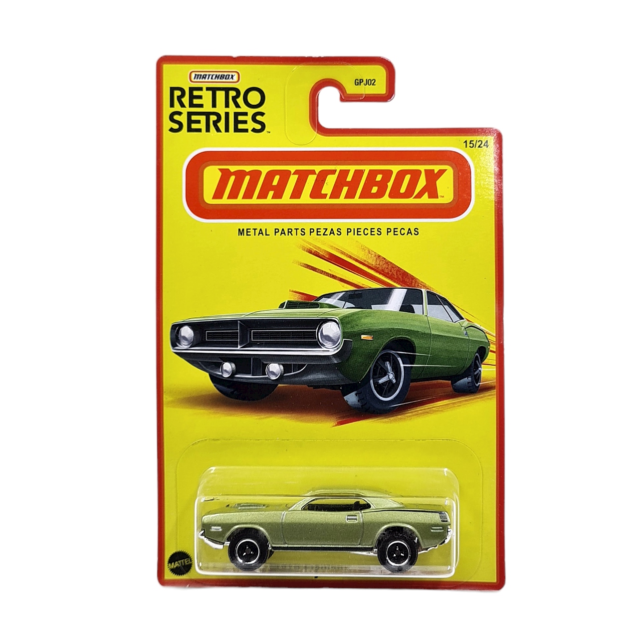 Matchbox Retro Series 1970 Plymouth Cuda Hijau | Lazada Indonesia