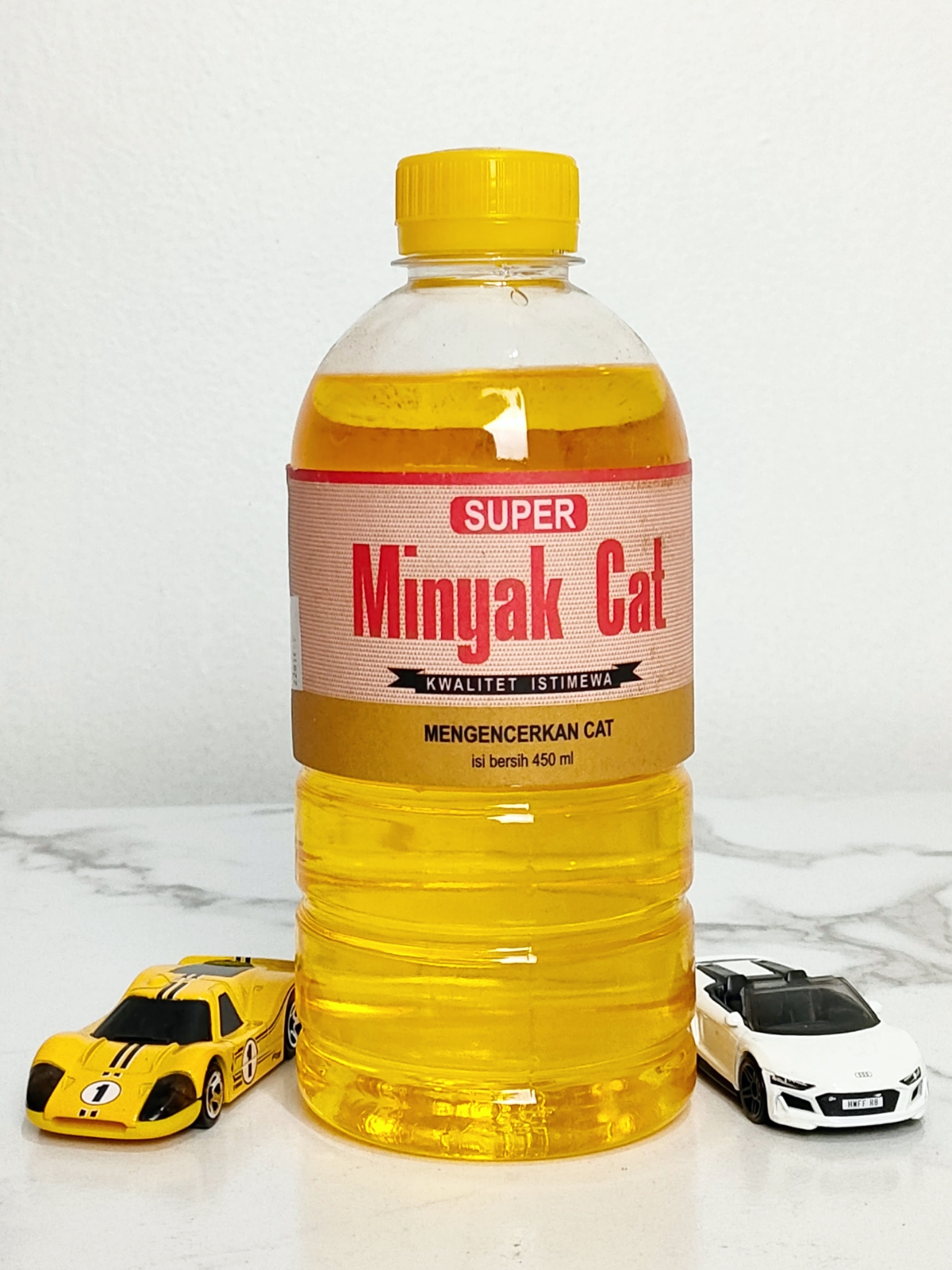 Minyak cat Dan Terpentin CAP BUNGA 0,45 Liter pengencer cat besi dan ...