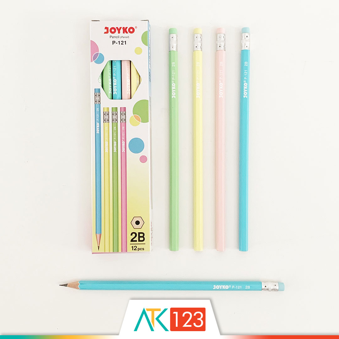 Pensil 2B Joyko Pastel P-121 | Lazada Indonesia