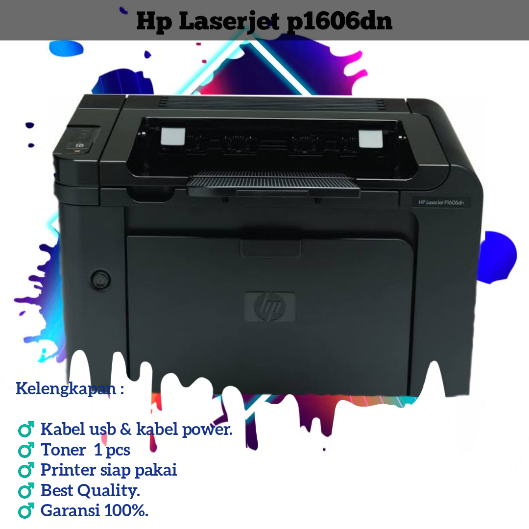 Printer hp Laserjet p1606dn P1606 printer hp laser second 78a | Lazada ...
