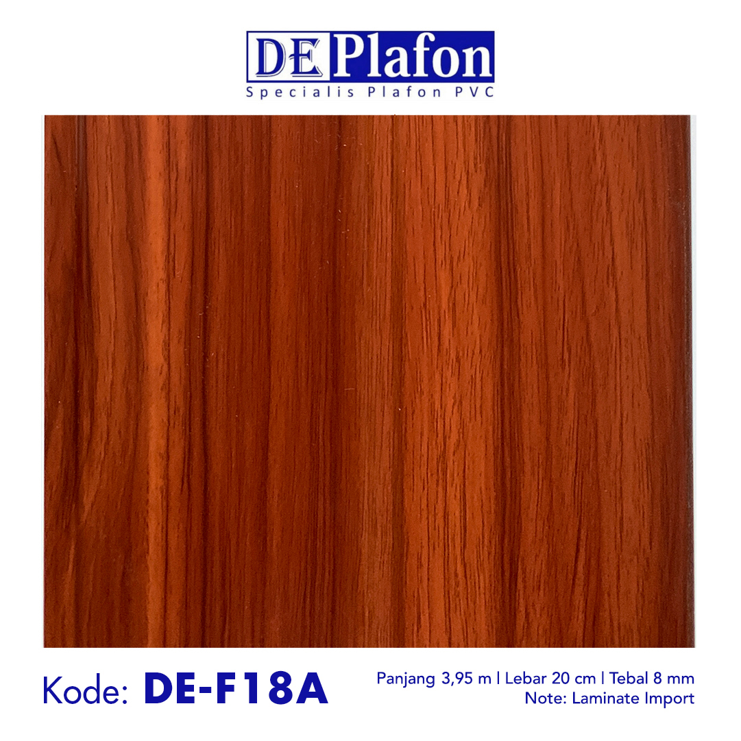 De Plafon - PLAFON PVC MOTIF KAYU LAMINATE 8 MM | Lazada Indonesia