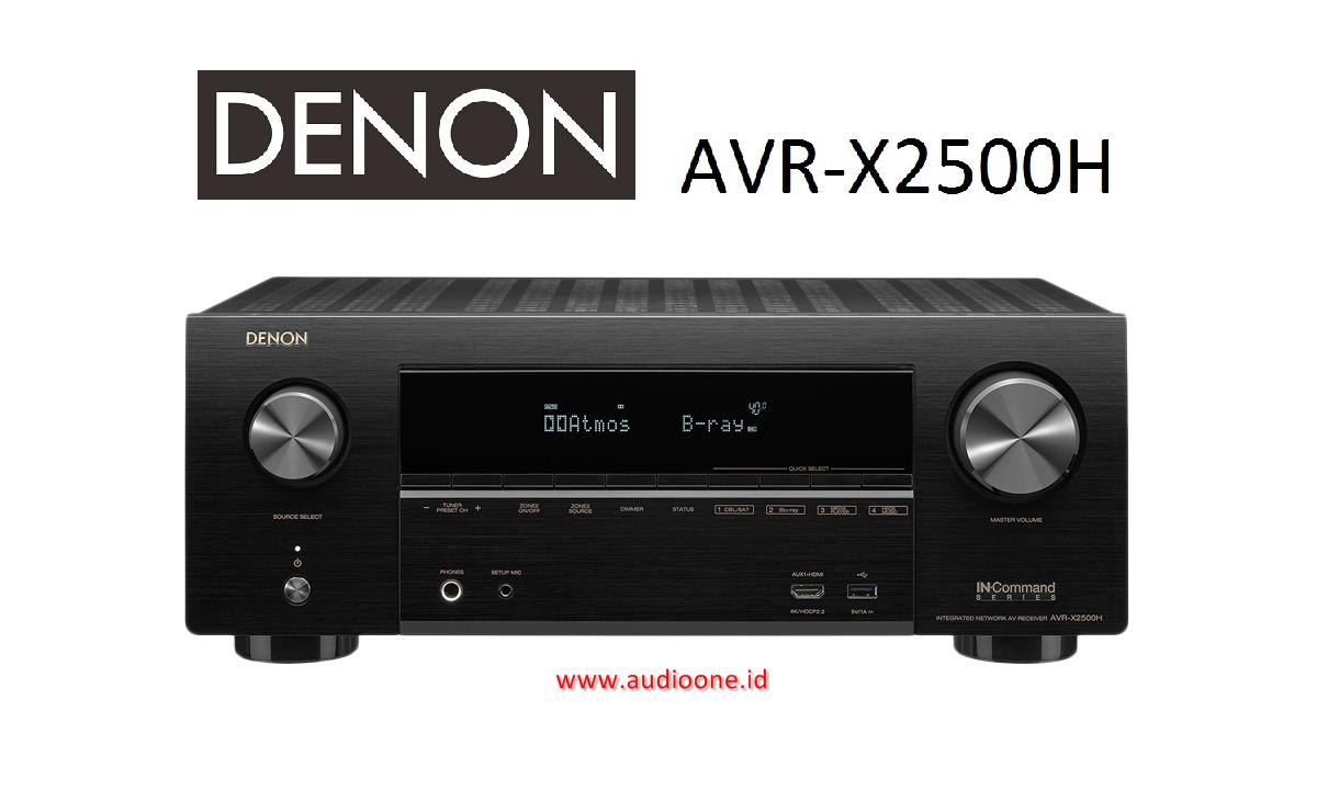 Denon AVR-X2500H AV Receiver | Lazada Indonesia