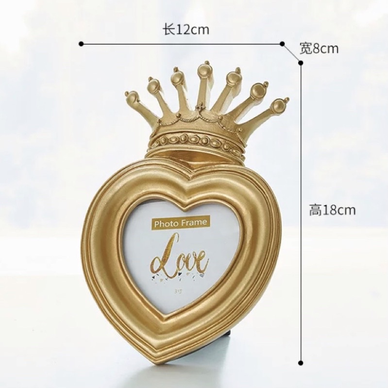 Crown Gold Frame bingkai foto mahkota emas luxury aesthetic cantik ...