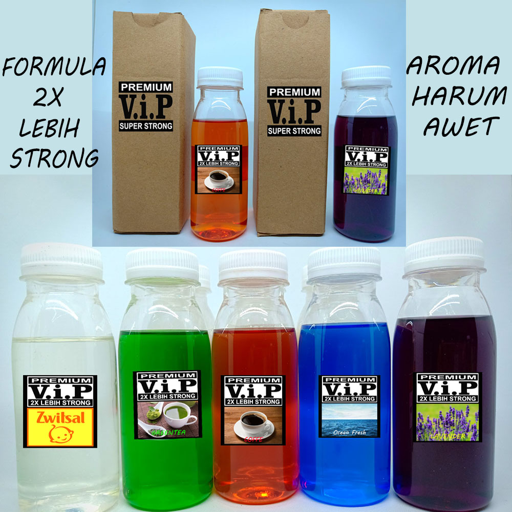 VIP PREMIUM Refill Parfum mobil 2X Lebih STRONG - 100ml Kemasan Dus ...