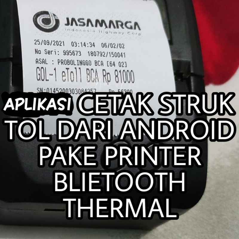 Aplikasi Android Cetak Struk eToll - Tol - Toll - J4samarga | Lazada ...