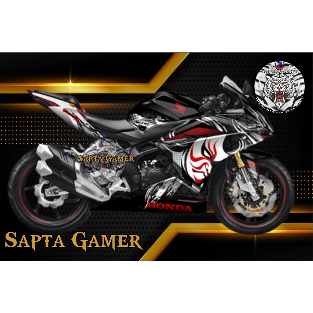 stiker custom decal cbr250rr motor custom stiker body motor cbr250r ...