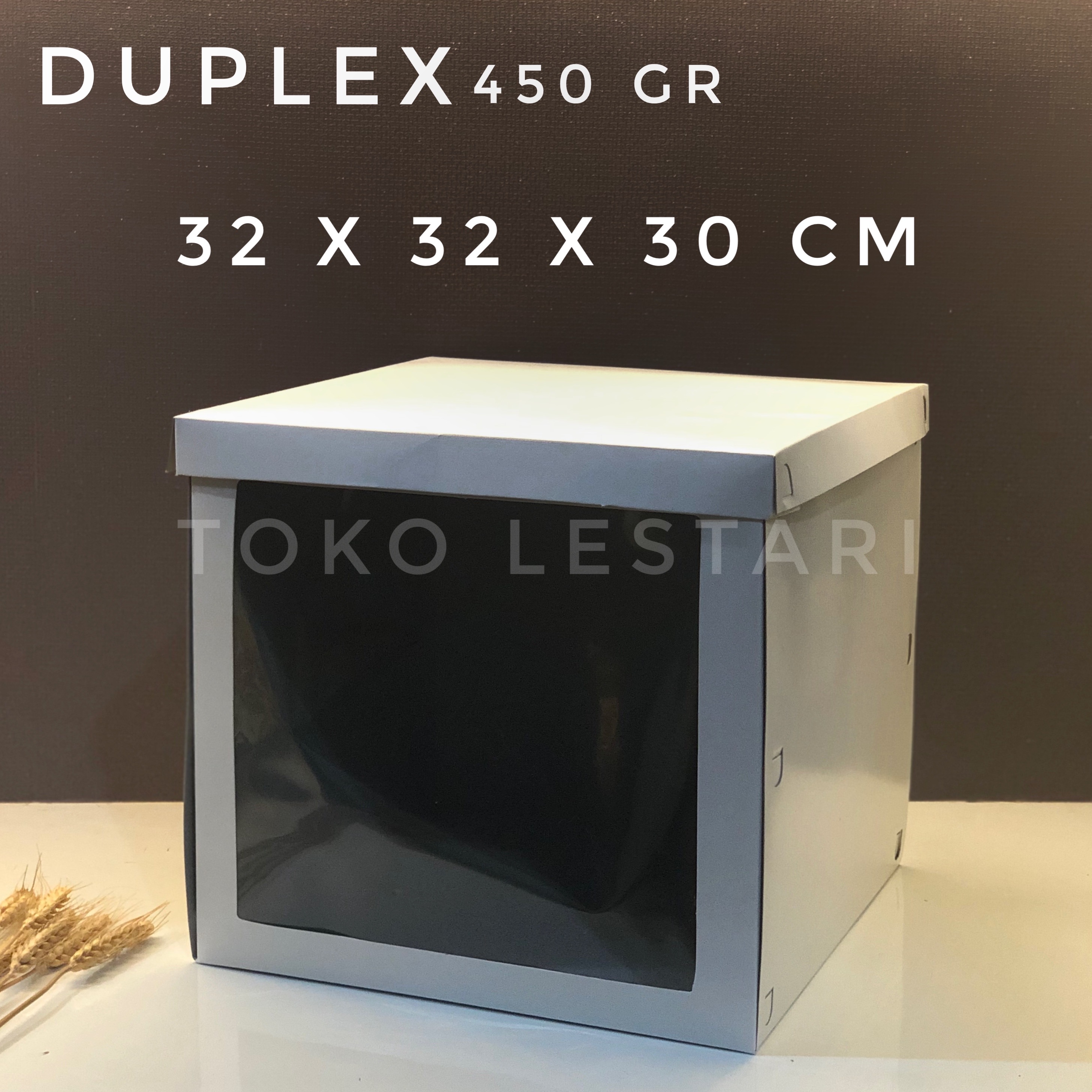 (5 Pcs) Box Duplex 32x32x30 CM Untuk Dus Kue Tart Ulang Tahun Box ...