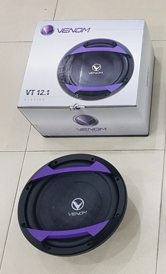 SUBWOOFER VENOM VERTIGO VT 12.1 SUPER QUALITY | Lazada Indonesia