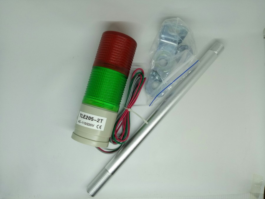 Tower Light Signals LED 2 Lampu Merah Hijau 220V Nyala Diam Direct ...