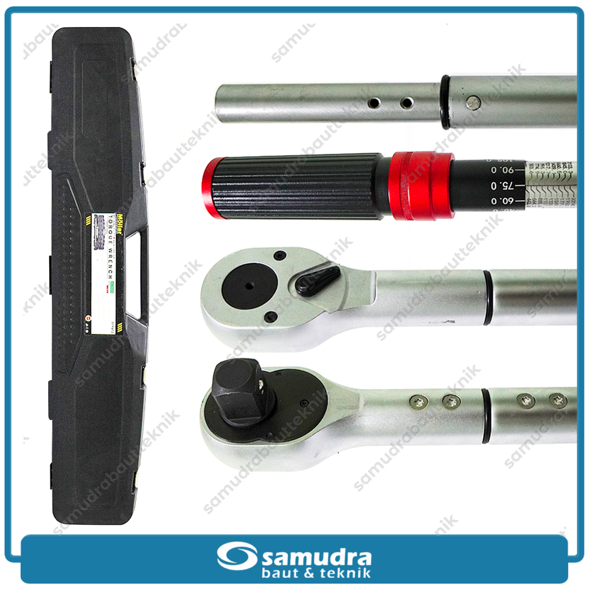 Kunci Momen Torsi MOLLAR 1" Adjustable Torque Wrench 3000 nm Panjang ...