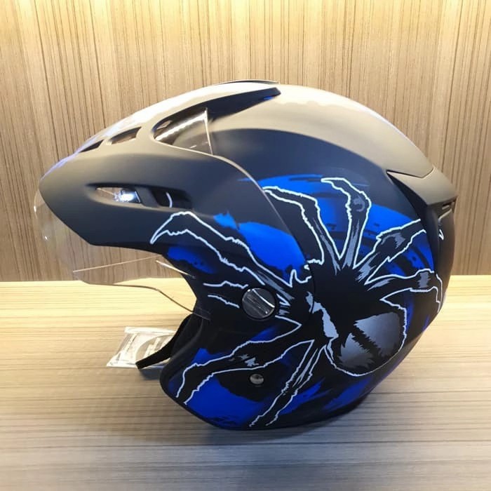 Helm Motor SNI Helmet pria wanita VIRTUE TARANTULA | Lazada Indonesia