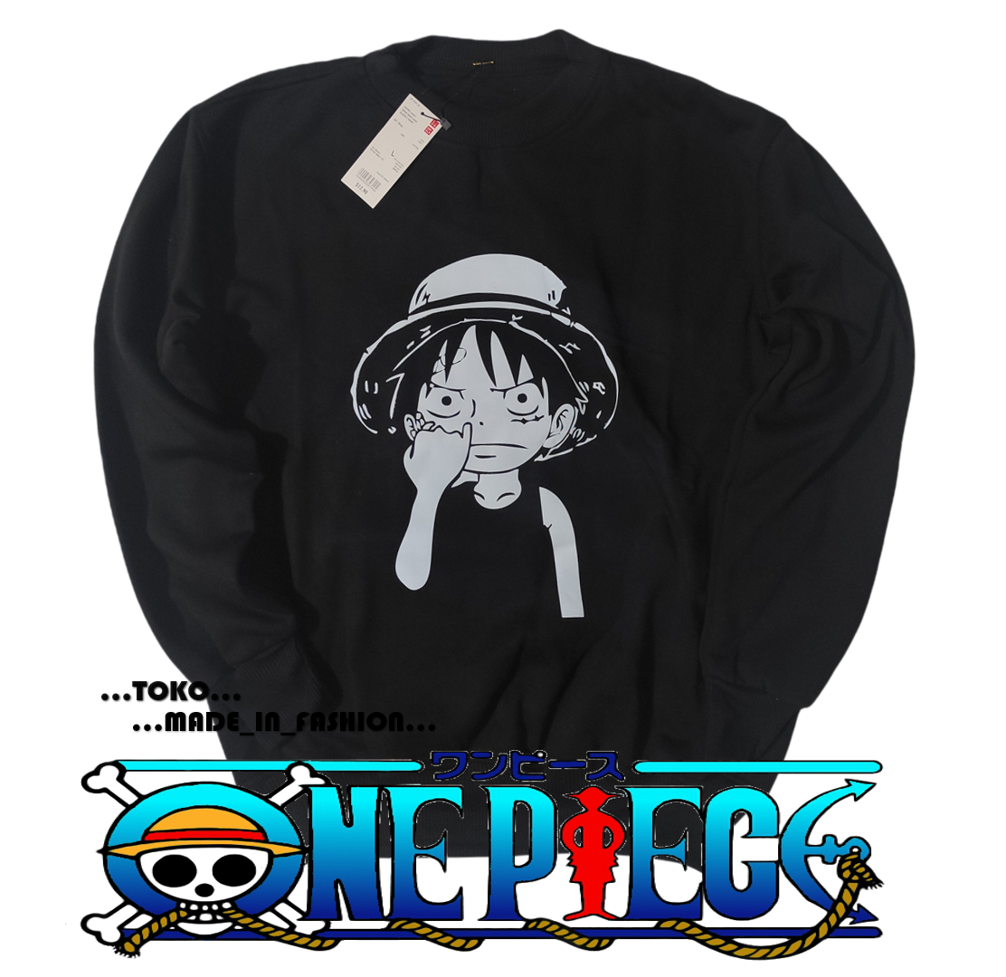Sweater Motif One Piece / Sweater Anime One Piece Luffy / Sweater ...
