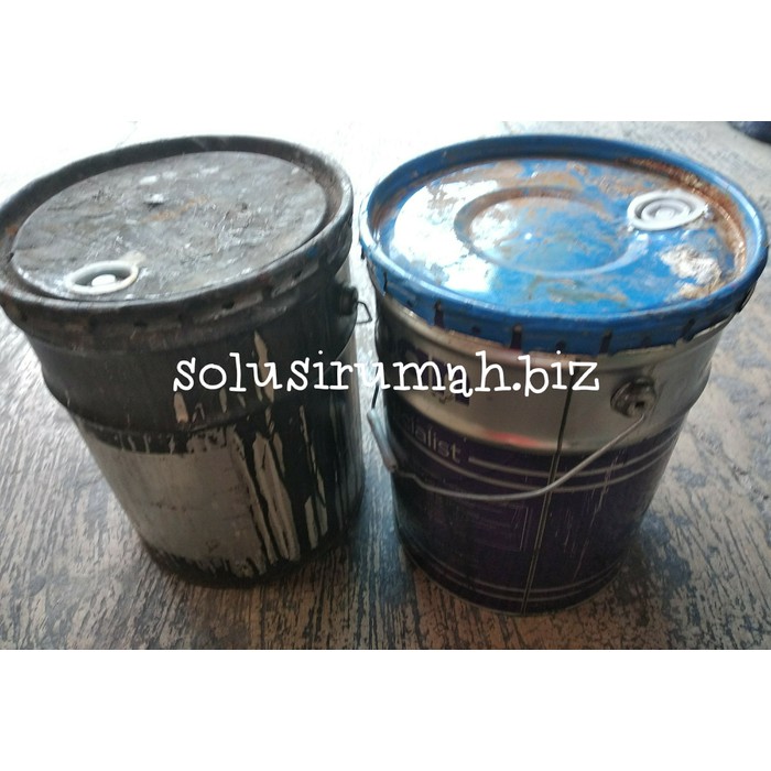 PAIL CAT 25KG BEKAS JURIGEN BENSIN BERSIH TONG | Lazada Indonesia