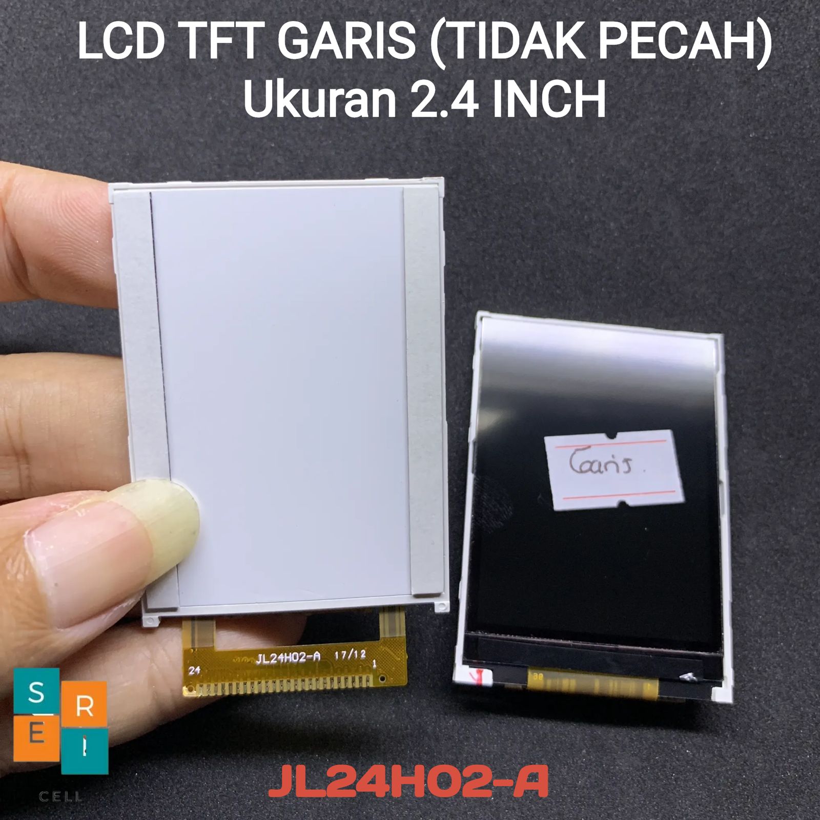 LCD TFT PIN 24 Kondisi GARIS Layar 2.4 Inch (TIDAK PECAH) Cocok di MITO ...