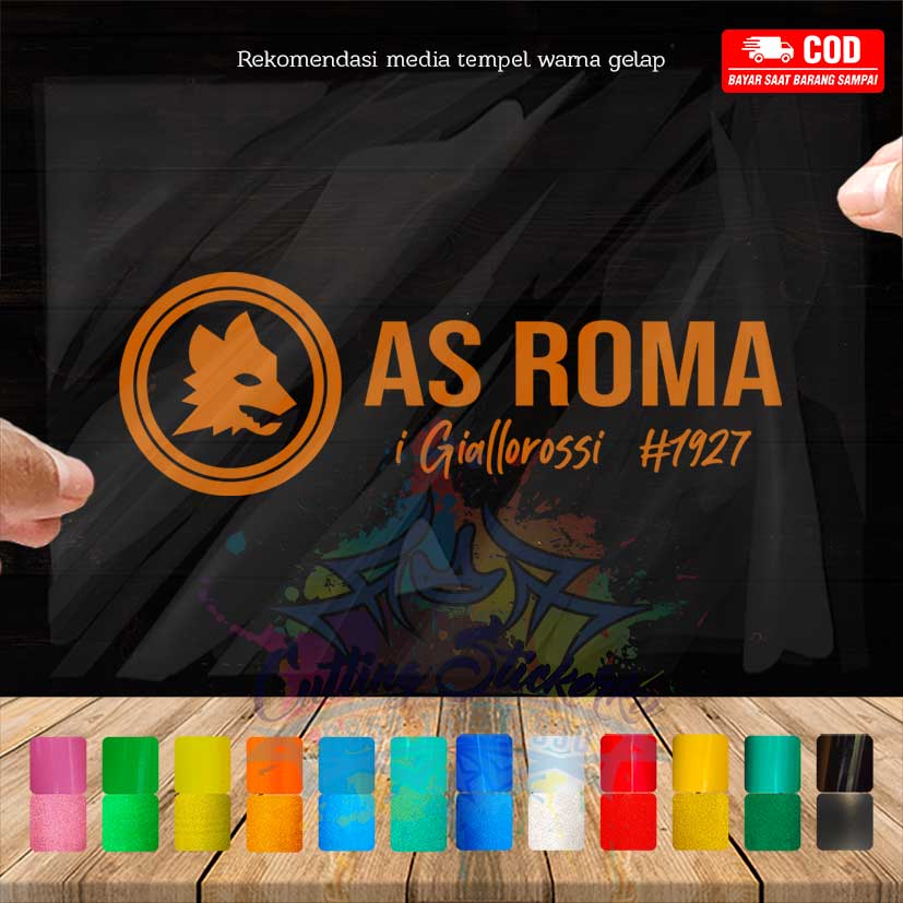 As Roma 1927 Cutting Sticker Variasi Motor Mobil Timbul Keren Nyala ...