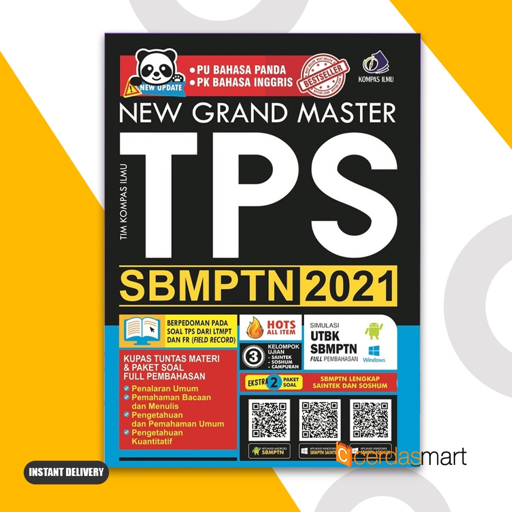 BUKU UTBK SBMPTN NEW GRAND MASTER TPS SBMPTN 2021 | Lazada Indonesia