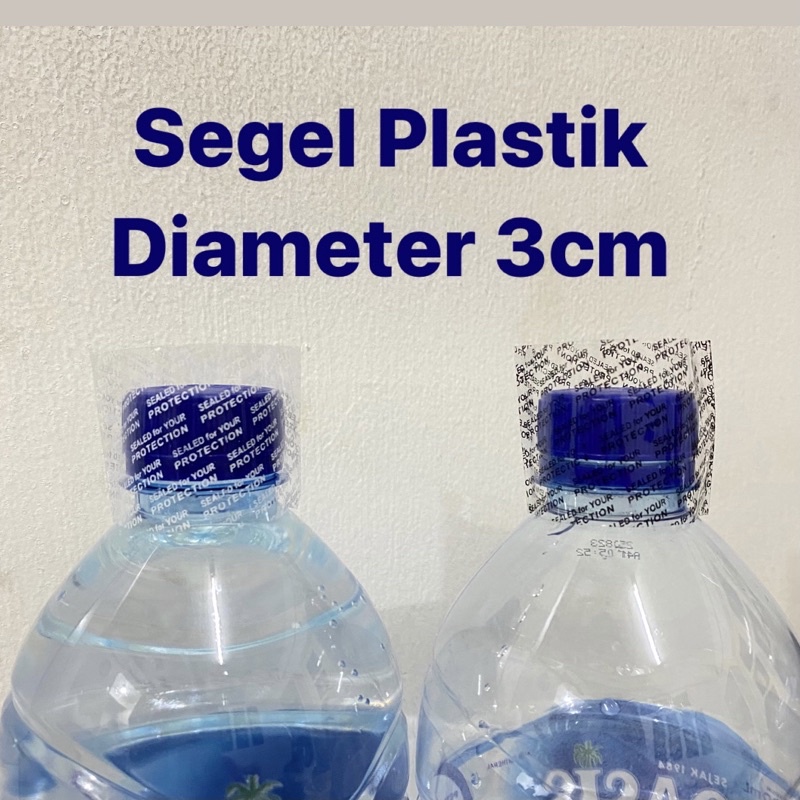Segel Plastik Tutup Botol Diameter 3cm isi 50 | Lazada Indonesia