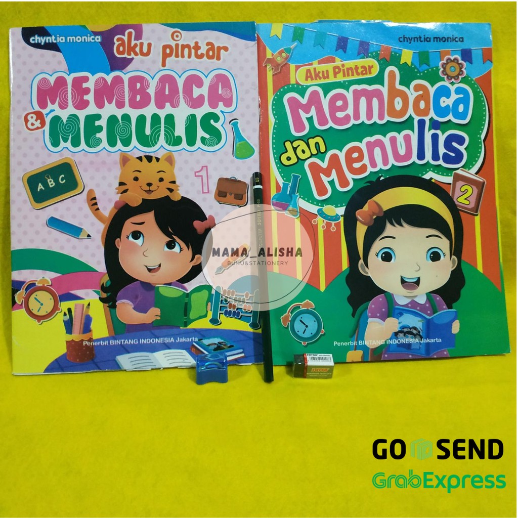 Paket Buku Anak Aku Pintar Membaca dan Menulis untuk TK dan SD | Lazada ...