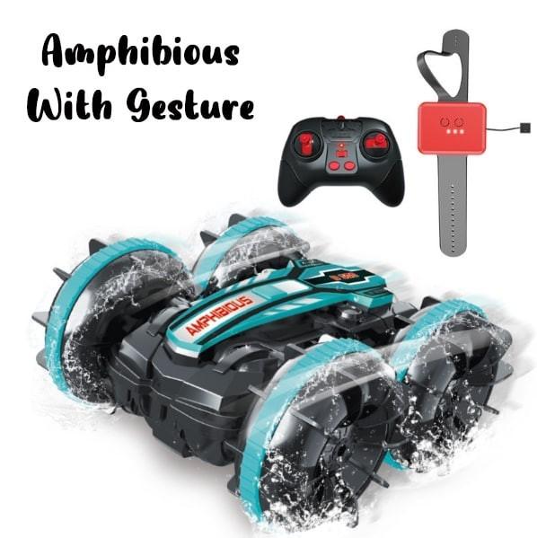 AMPHIBIOUS STUNT CAR 2IN1 - RC MOBIL AMPHIBI BISA DARAT DAN AIR ...