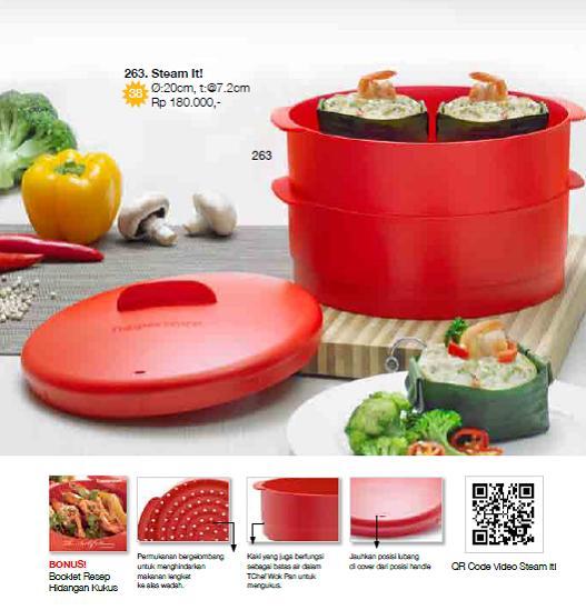 Tupperware Steam It alat kukus panci kukus masak | Lazada Indonesia