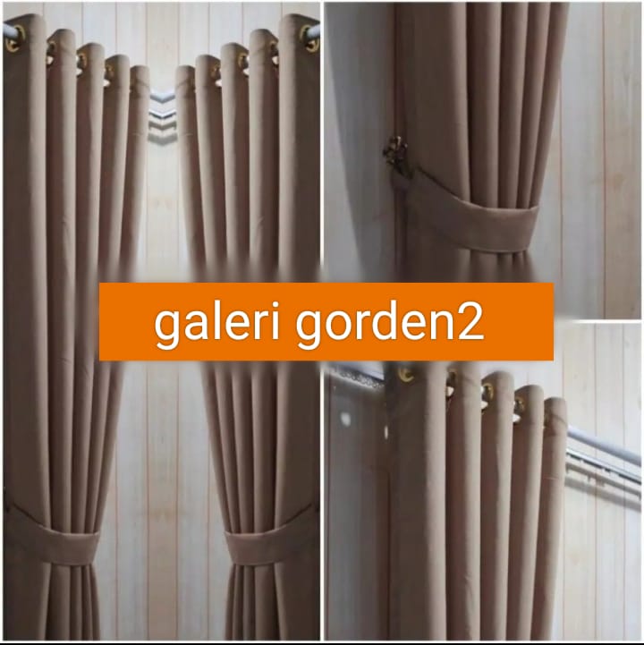 gordeng minimalis | korden embos | tirai jendela | gordeng polos ...