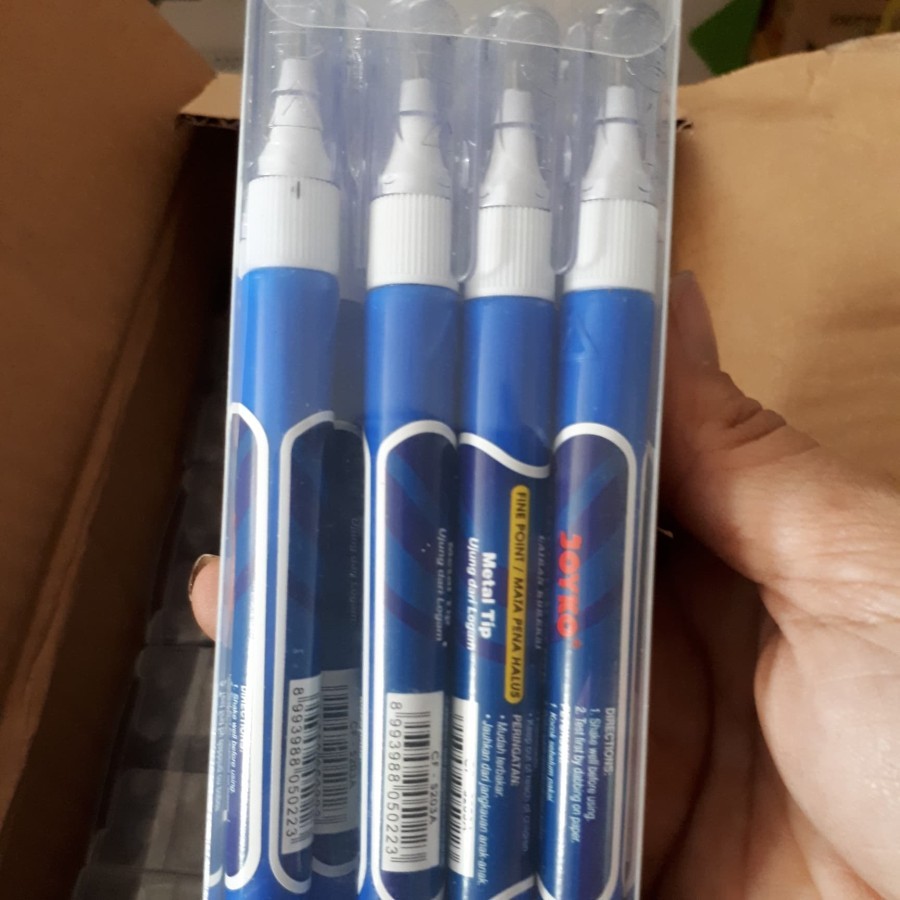 Tipex JOYKO CF-S203/Correction Pen/Tipe-Ex Pen Cair/Tip X Metal Tip ...