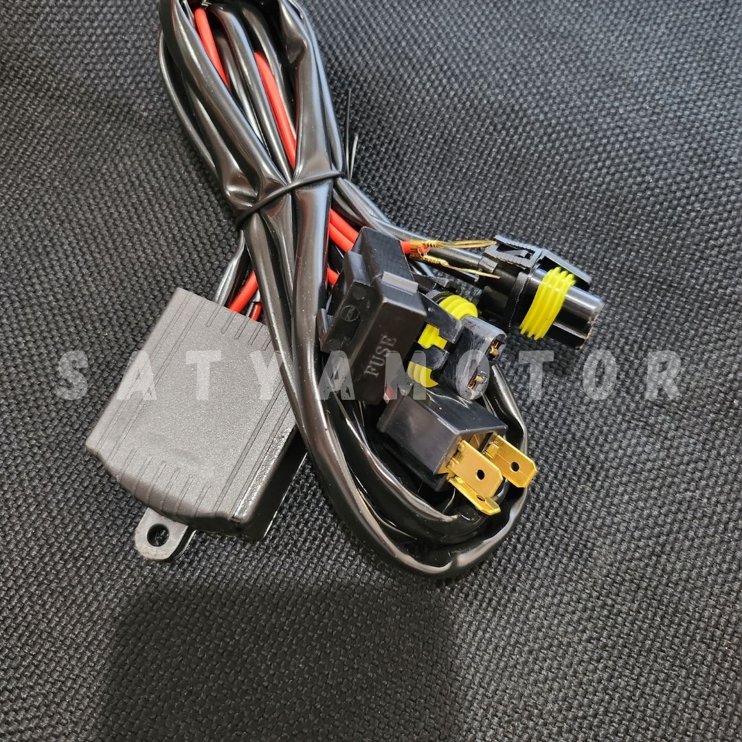 Kabel Relay HID Projector Biled Projie LED H4 2 Lampu | Lazada Indonesia