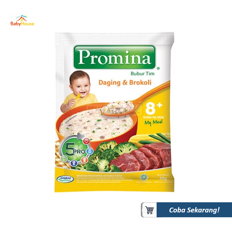 Promina Bubur Tim Sachet 8+ 25 Gram | Lazada Indonesia