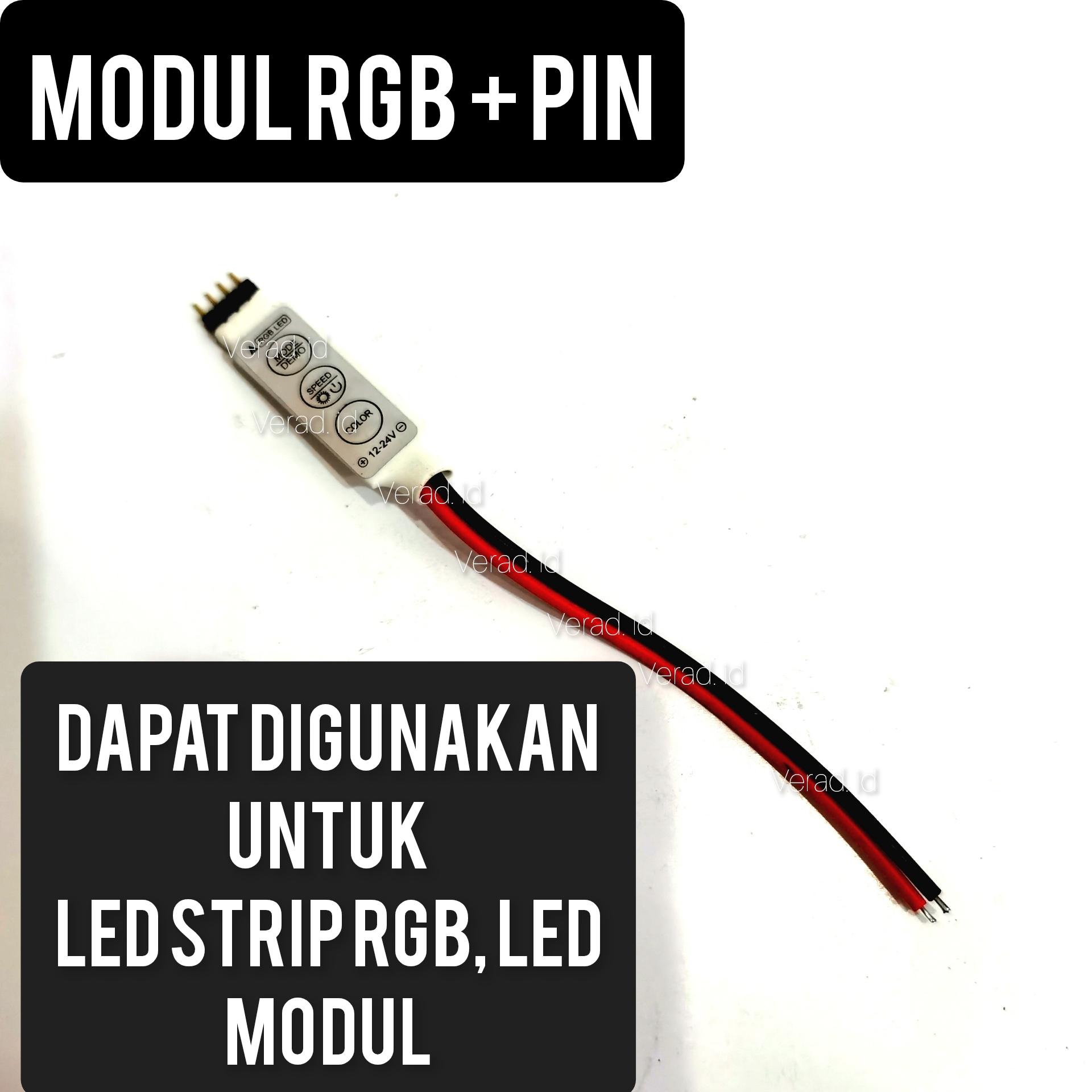 Modul controller 4pin 4p RGB 12V 24V | Lazada Indonesia