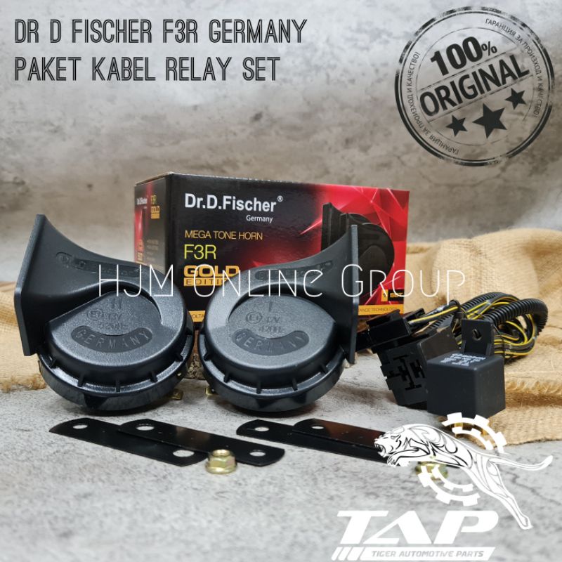 KLAKSON KEONG DR D FISCHER GERMANY 12V + KABLE RELAY SET | Lazada Indonesia