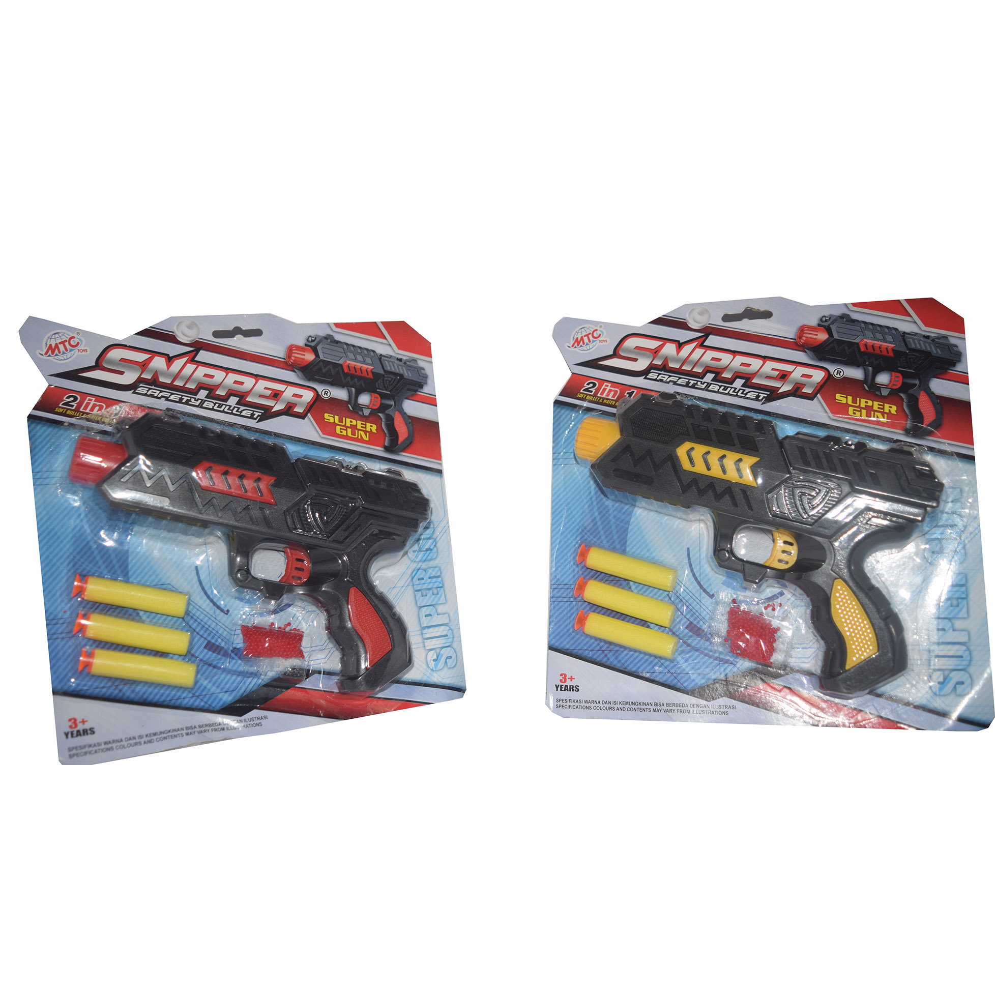 MTC snipper safety bullet 2in1 soft bullet & water bullet | Lazada ...