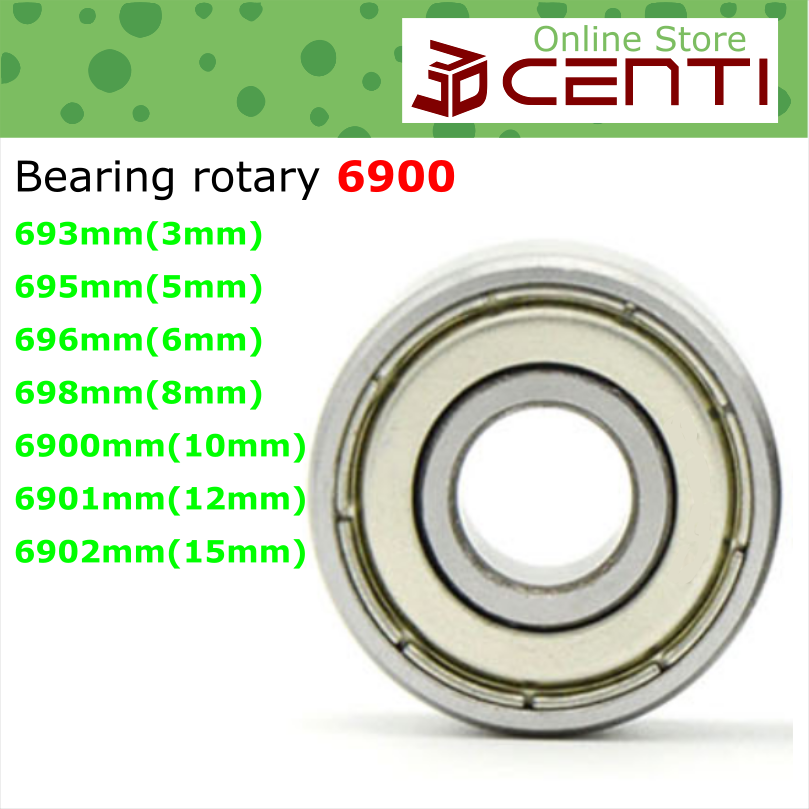 Deep Groove Ball Bearing 693zz 694zz 695zz 696zz 698zz 699zz 3mm 4mm ...