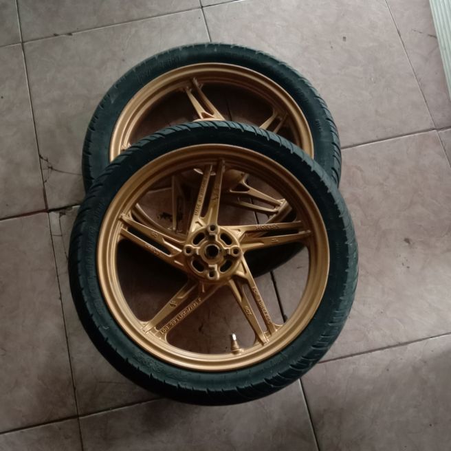 velg Honda beat street atau velg beat eco satu set plus ban | Lazada ...