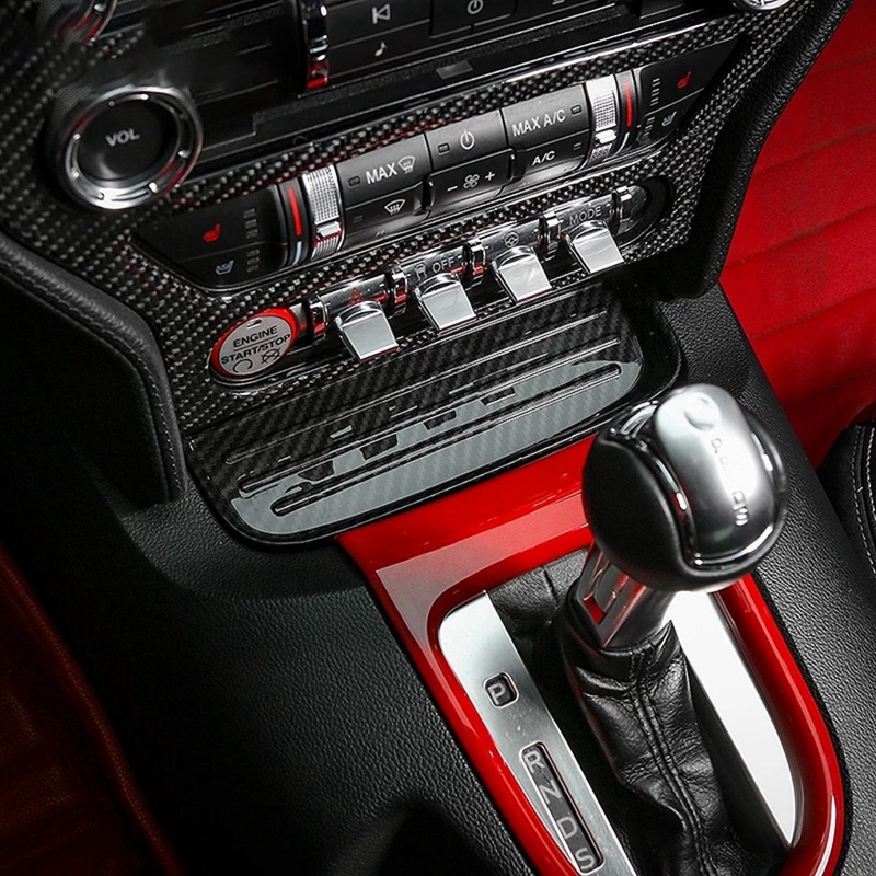 Carbon Fiber Coin Tray Storage Box Pad Panel Cover Trim Sticker for ...