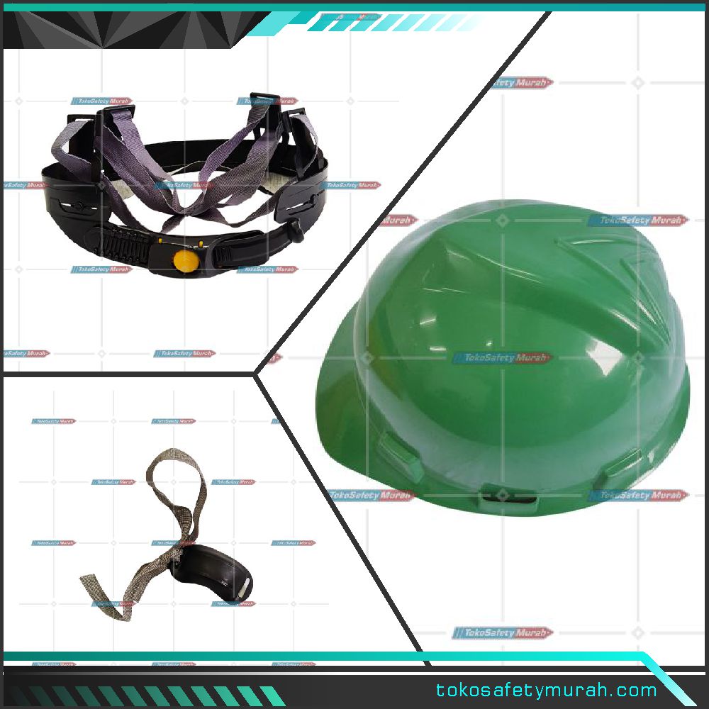 Helm Proyek TS Hijau / V-Gard safety Helmet Inner Biasa | Lazada Indonesia