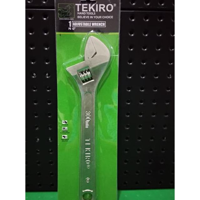 Tekiro kunci kombinasi 12in - adjustable spanner - adjustable wrench ...