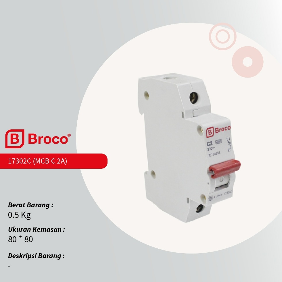 BROCO MCB C2 Ampere 17302C | Lazada Indonesia
