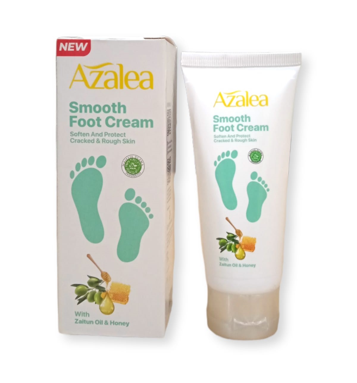 Azalea Smooth Foot Cream Soften And Protect Creacked & Rough Skin - 35 ...
