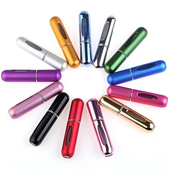 Botol Parfum Isi Ulang / Botol Parfum Travel Refillable Atomizer Spray ...