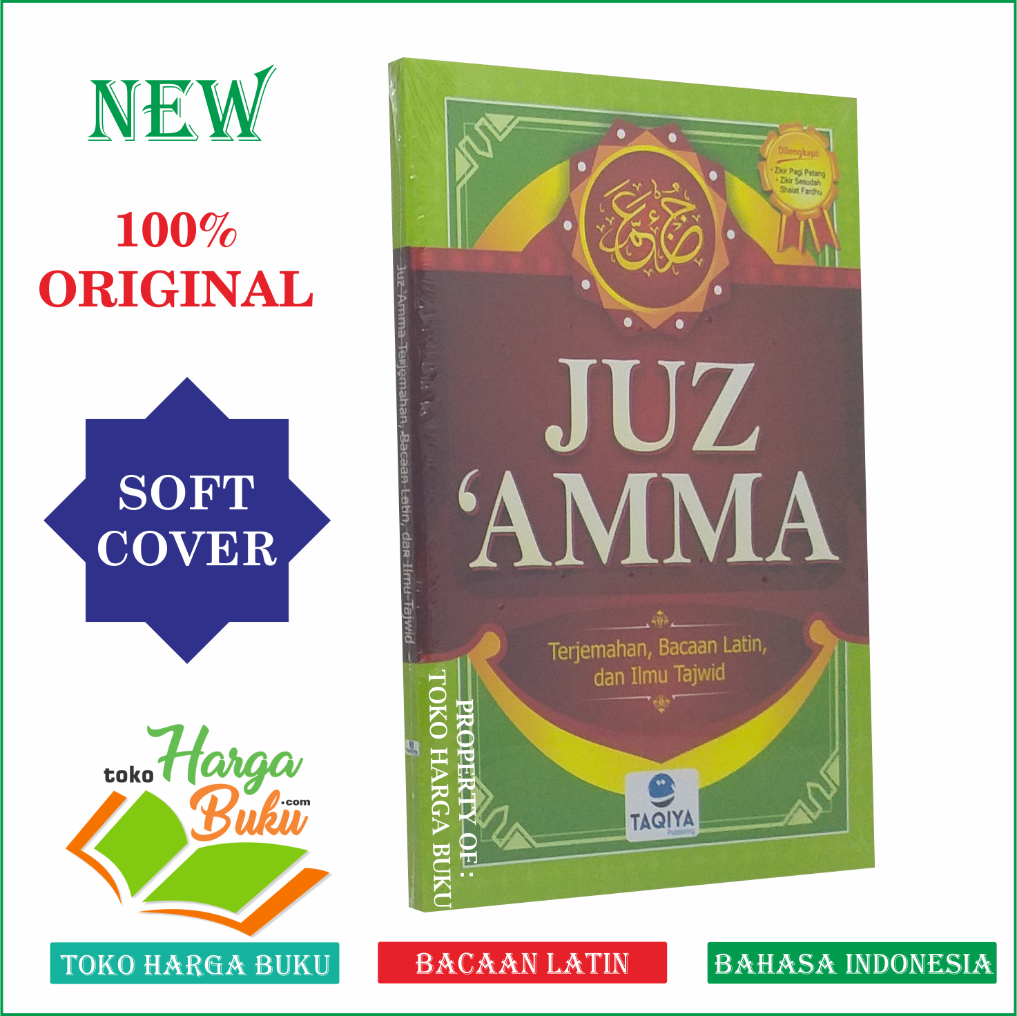 Juz Amma - Terjemah Bacaan Latin dan Ilmu Tajwid - Taqiya | Lazada ...