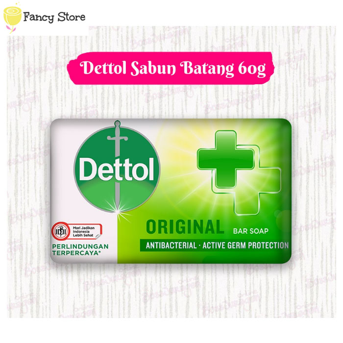 Dettol Sabun Batang 60gr ORIGINAL Anti Bakteri | Lazada Indonesia