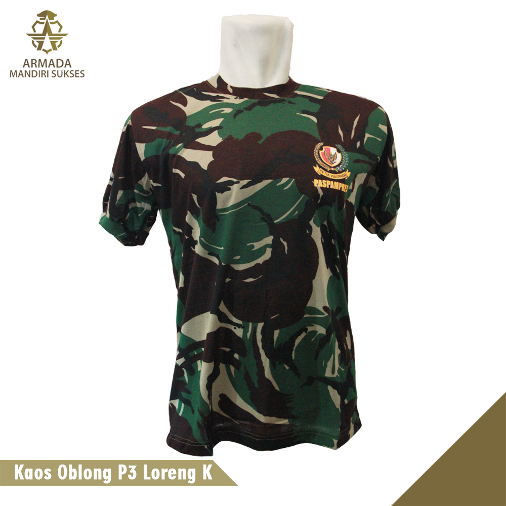 Kaos Paspampres Logo Loreng - Kaos Dalam Paspampres Logo Loreng ...