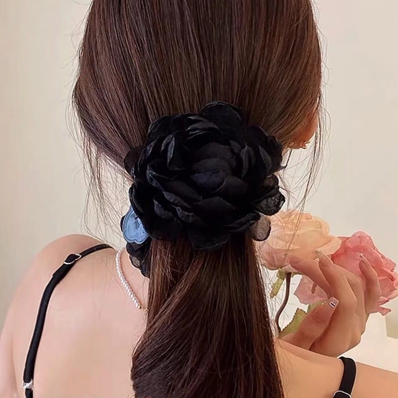 JEPITAN RAMBUT CEPOL BUNGA BESAR KOREA | Lazada Indonesia