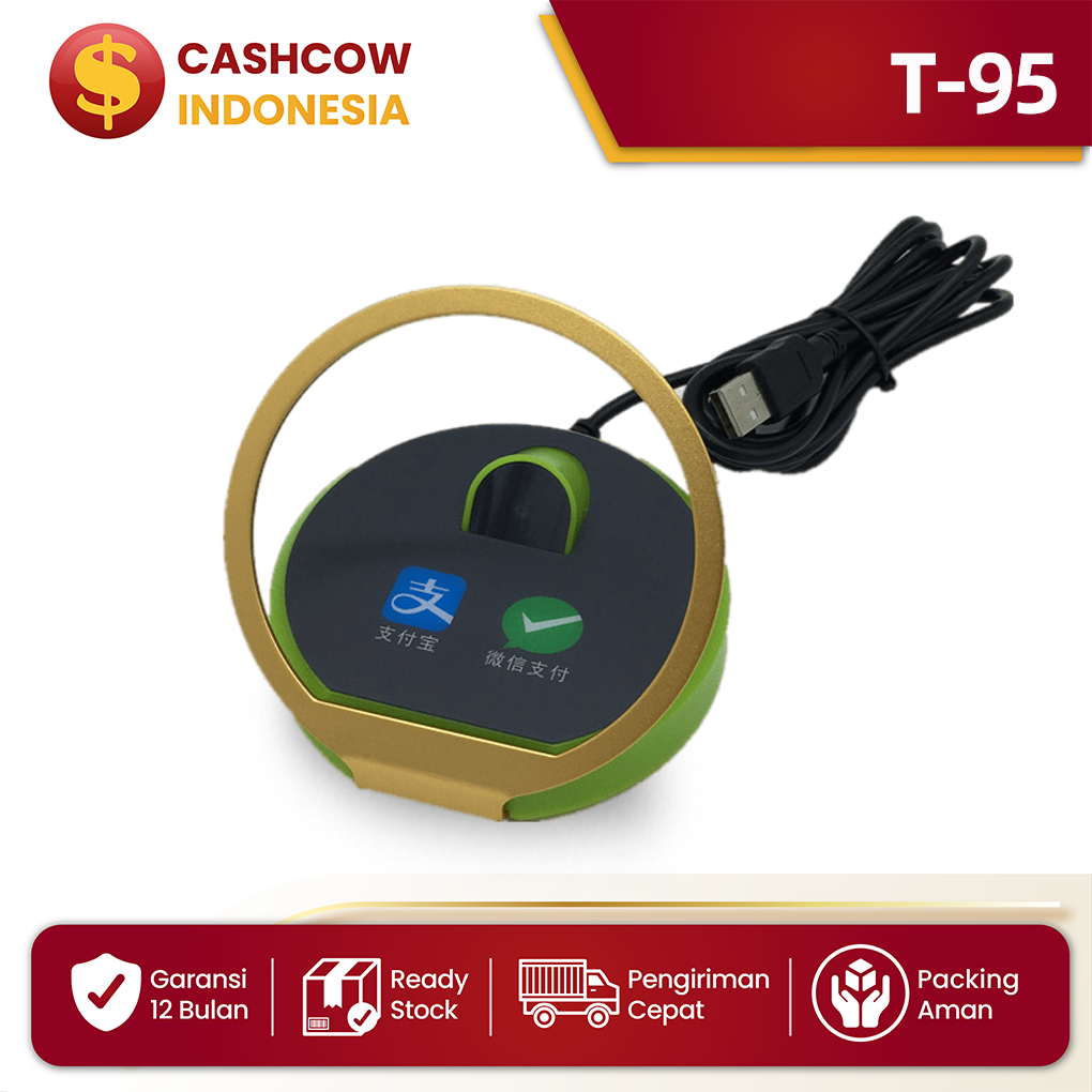 BARCODE SCANNER T95 1D & 2D QR CODE AUTOSENSOR | Lazada Indonesia